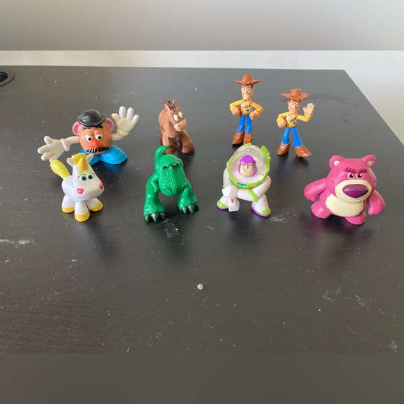 Toys | Disney Vintage Hasbro Toy Story Mini Collectible Figures Lot ...